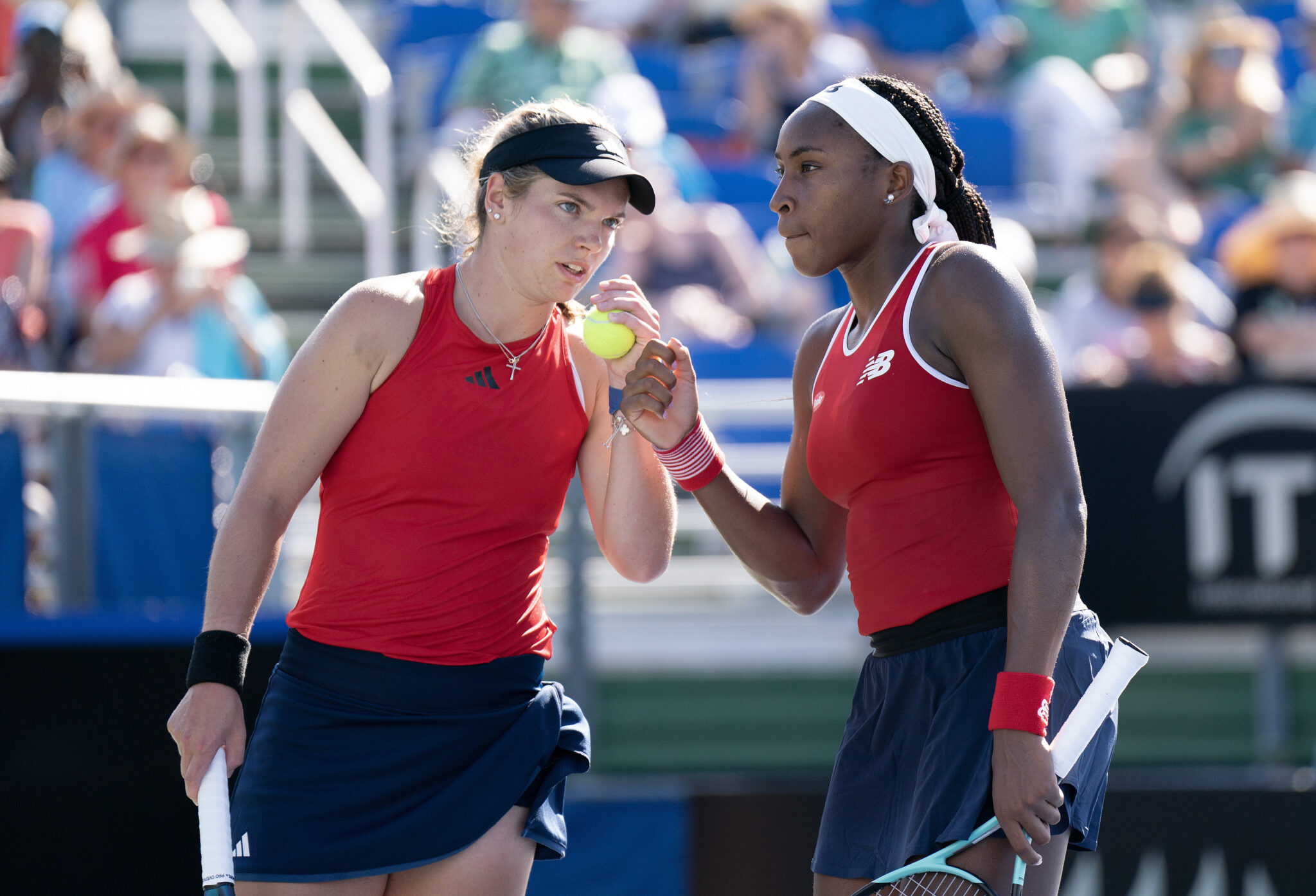 Coco Gauff Caty Mcnally Mccoco Reunite At Italian Open 5657