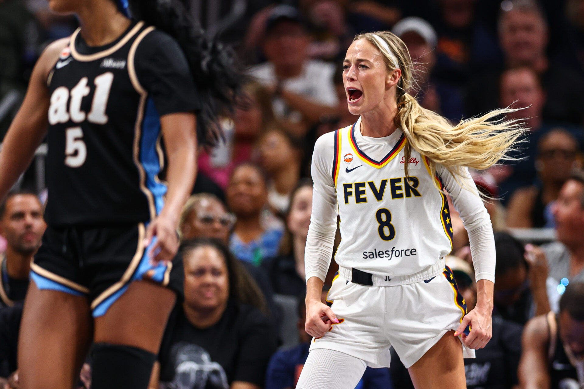 Sophie Cunningham Flexes Leopard Fit For Wnba Playoff Opener